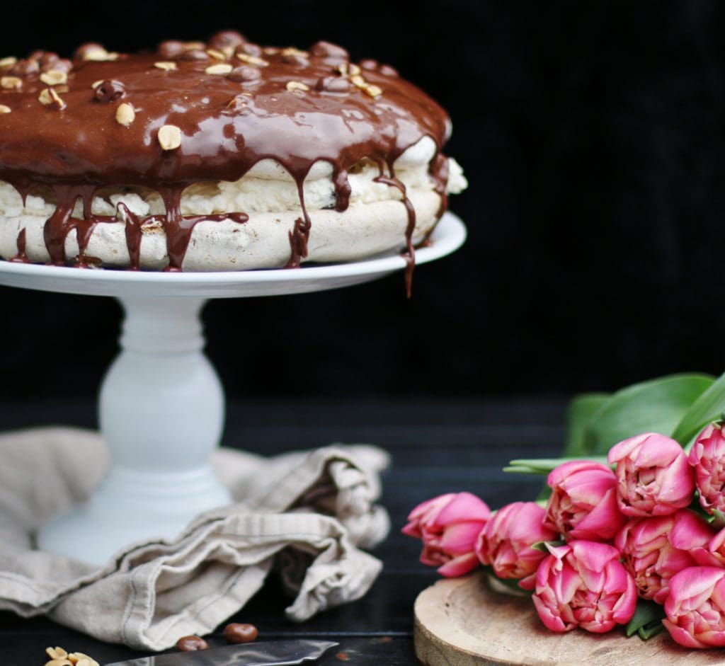 Gamla góða Baby Ruth tertan með smá twisti