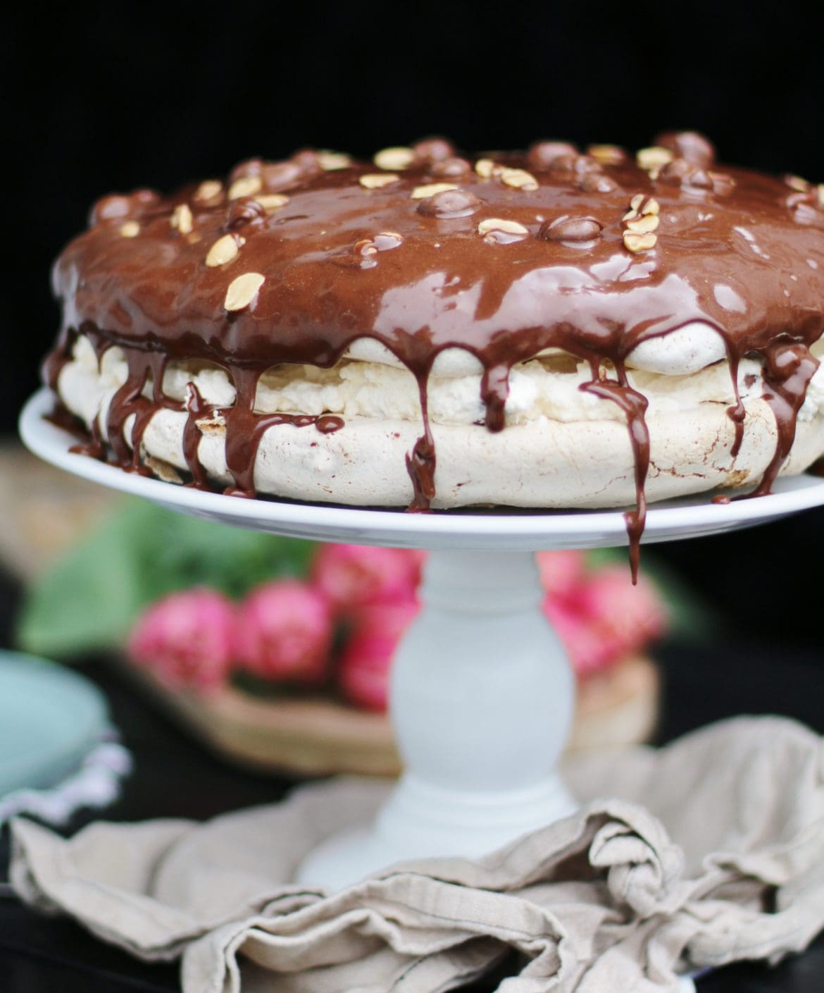 Gamla góða Baby Ruth tertan með smá twisti