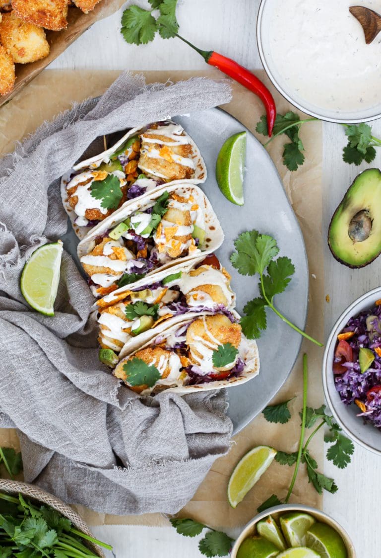 Dýrðlegt fiski Tacos með Habanero sósu