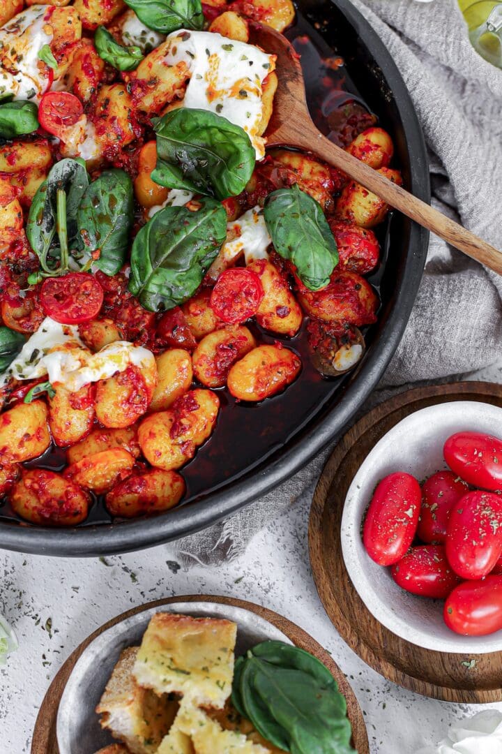 Einfalt og gott Gnocchi pasta með Nduja