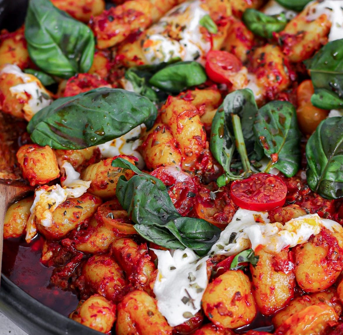 Einfalt og gott Gnocchi pasta með Nduja