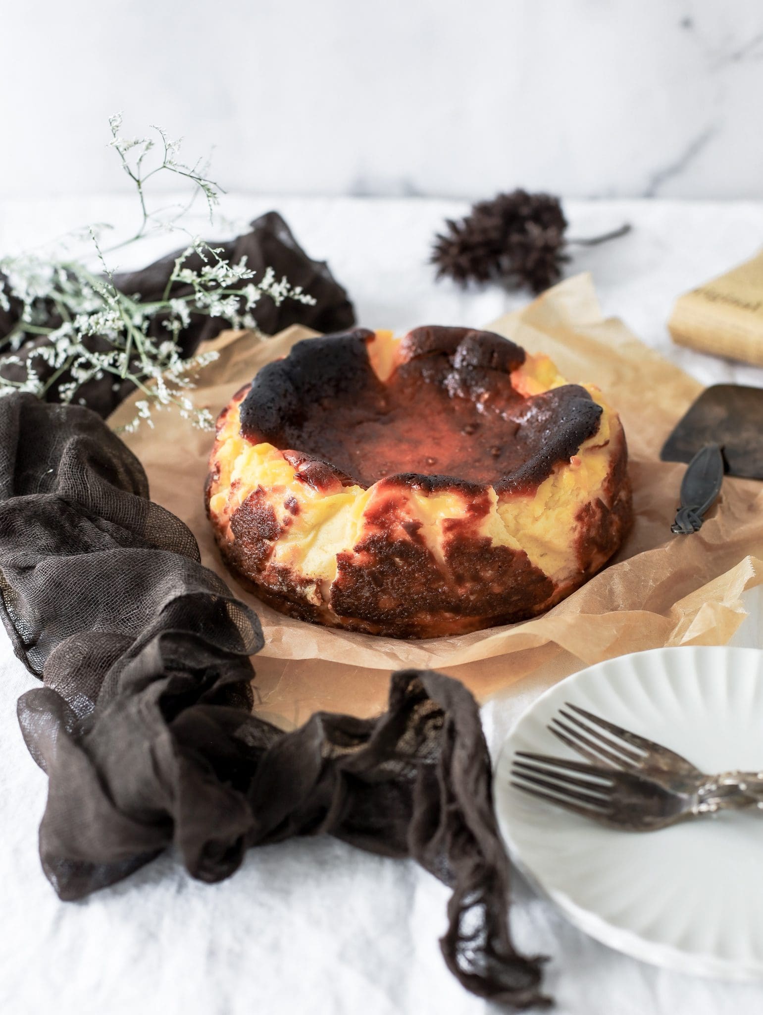 Basknesk ostakaka frá Spáni