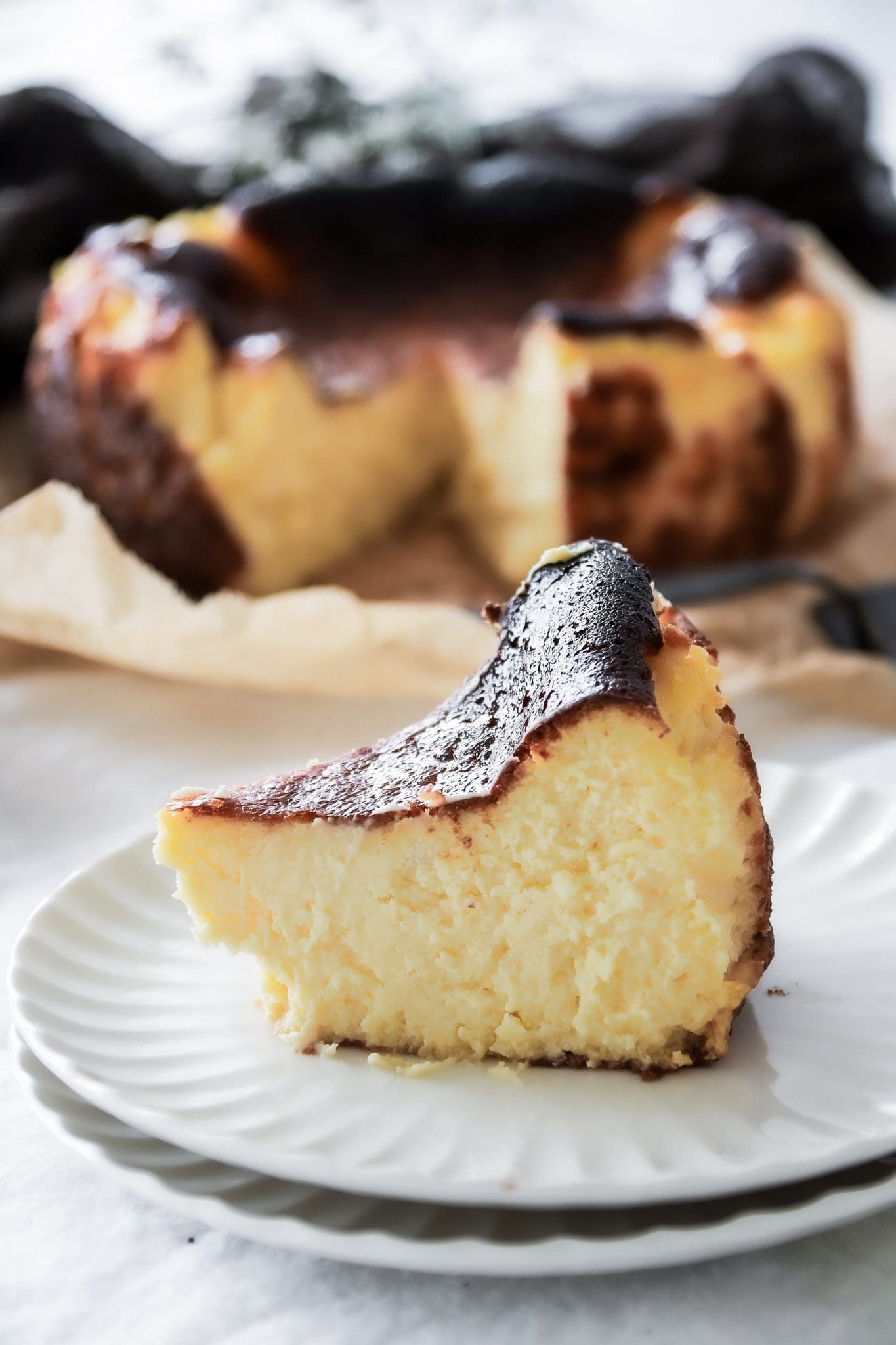 Basknesk ostakaka frá Spáni